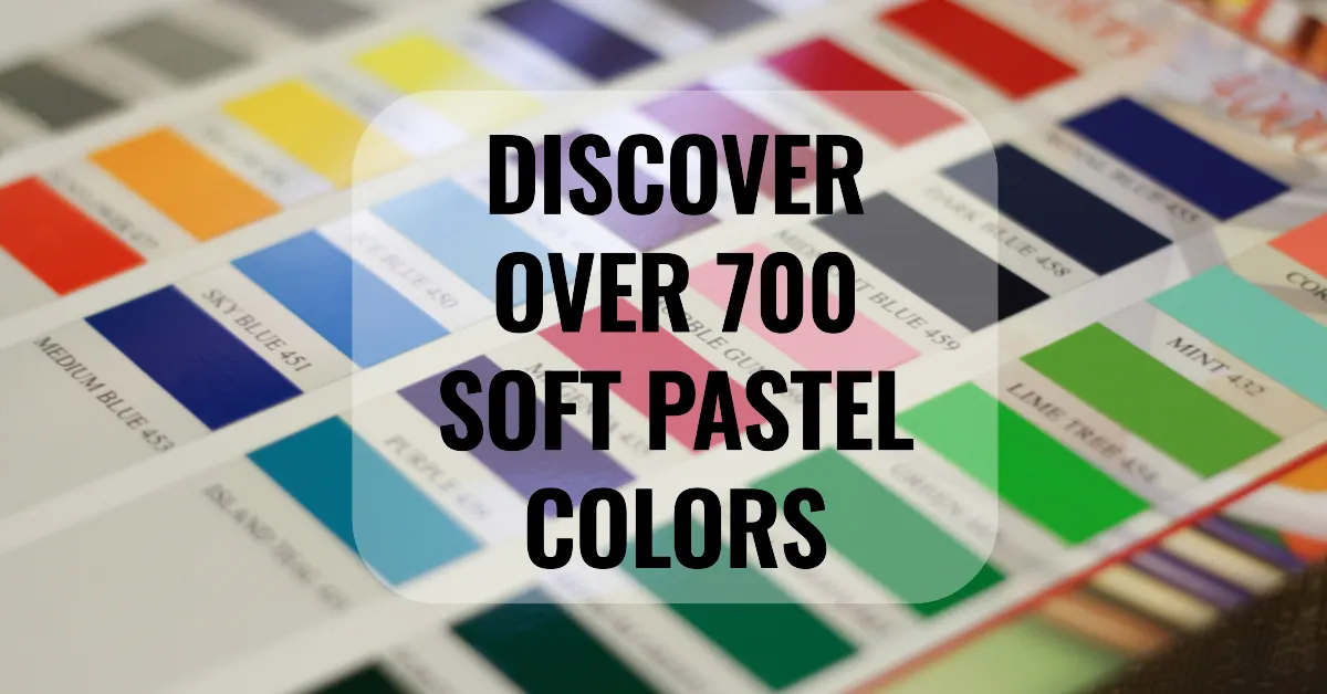 Soft Pastels Colors: Best Pastel Guide (2023)