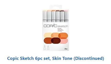 Listed: All Copic Markers Skin Tones Numbers from Whites to Black